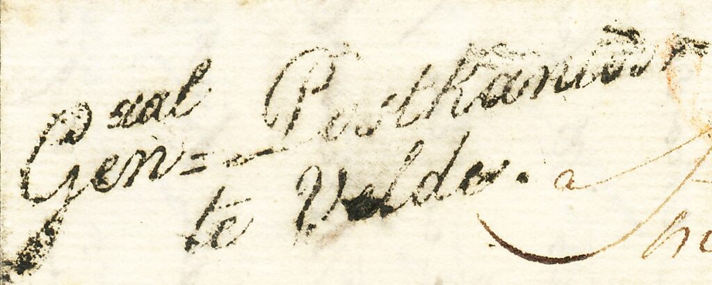 Dutch field post from the Waterloo campaign – Netherlands + Philately